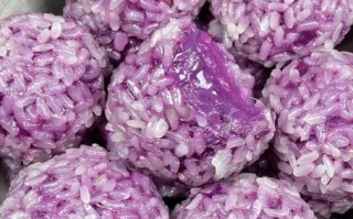 紫薯糯米丸子怎么做_紫薯糯米丸子需要蒸多久