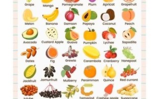 水果的英文名字大全_如何快速记忆