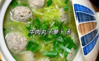 丸子萝卜汤怎么做_萝卜丸子汤的家常做法