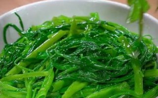 通菜怎么炒才脆_通菜为什么会变黑