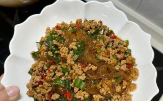 肉末炖粉条怎么做_肉末炖粉条的家常做法