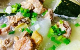 排骨烧冬瓜怎么做_排骨冬瓜汤和红烧区别