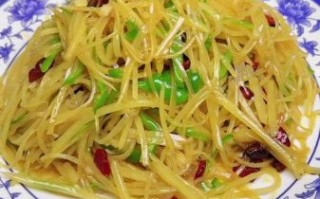 醋溜土豆丝儿怎么做_土豆丝怎么炒才脆