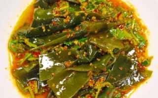 凉拌海带结怎么做好吃又简单_海带结焯水几分钟