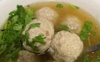 猪肉丸子汤怎么做才好吃_正宗做法窍门