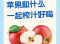 苹果和什么榨汁好喝_苹果榨汁最佳搭配