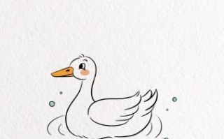 鸭子简笔画怎么画_鸭子简笔画步骤