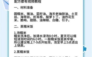 贵州糯米饭怎么做_街边糯米饭做法步骤