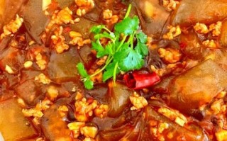 粉皮靠肉的家常做法_粉皮靠肉怎么做才入味