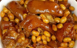 黄豆烧猪蹄怎么做_黄豆烧猪蹄的家常做法