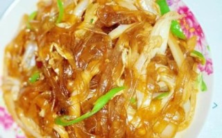 炒粉条怎么炒不粘锅_家常炒粉条做法