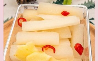 淹萝卜条咸菜的做法_怎样腌萝卜条又脆又入味