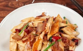 茭白笋怎么炒好吃_茭白笋炒肉片家常做法