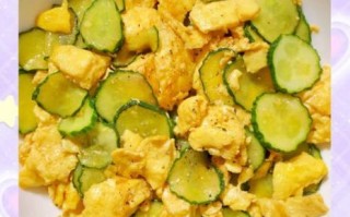 黄瓜炒鸡蛋放什么调料_怎么做才好吃