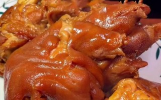 酱香猪蹄最正宗做法_酱香猪蹄怎么做不腻