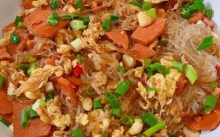 酱油炒粉条怎么炒不粘锅_酱油炒粉条的做法大全