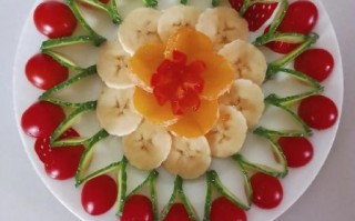 水果拼盘怎么摆盘好看_水果拼盘简单造型教程