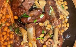 黄豆焖猪蹄怎么做好吃_黄豆焖猪蹄高压锅做法