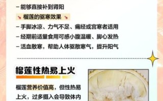 榴莲的功效与作用禁忌_吃榴莲会上火吗
