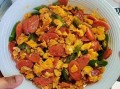 鸡蛋干炒火腿肠怎么做_鸡蛋干炒火腿肠好吃吗