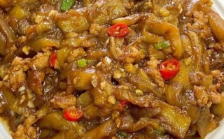家常肉沫茄子简单做法_茄子怎么炒不吸油