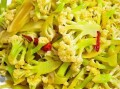 素炒菜花怎么炒好吃_菜花不焯水行吗