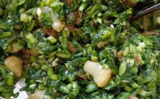 茼蒿肉馅饺子怎么做_茼蒿饺子馅怎么调不苦