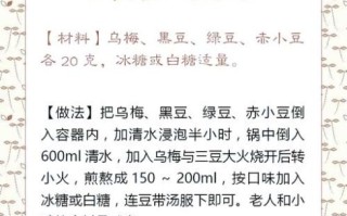 冰镇乌梅汤怎么做_乌梅汤要煮多久