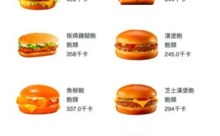 麦当劳早餐热量表官网_哪个套餐最低卡