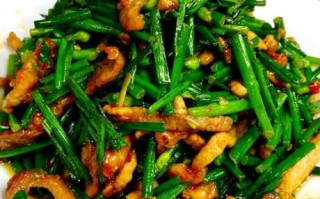 韭菜炒肉丝怎么炒_韭菜炒肉丝做法步骤