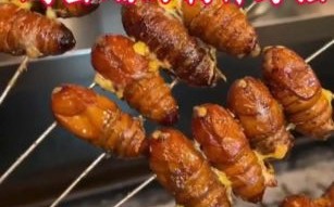 蚕蛹怎么做好吃_蚕蛹的做法视频