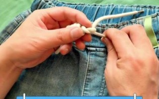 裤带怎么系_裤带系法图解