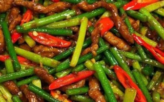 蒜苔炒肉怎么炒好吃_蒜苔炒肉的做法大全