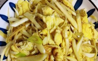 茭白怎么炒好吃_茭白炒鸡蛋的做法窍门
