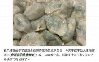 茴香素馅饺子放啥最好吃_素馅搭配秘诀