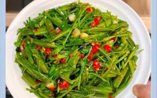通菜梗怎么炒才脆_通菜梗炒多久才熟