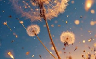 蒲公英图片唯美_如何拍出梦幻感