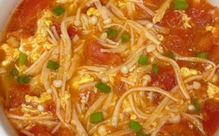 金针菇西红柿怎么炒好吃_金针菇西红柿汤怎么做