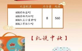冠生园月饼价格表_多少钱一盒