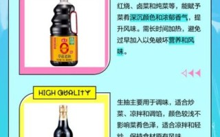 生抽和老抽有什么区别_哪个更适合炒菜