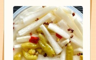 腌制爽口萝卜的做法_萝卜怎么腌才脆爽