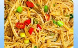 家常金针菇炒肉怎么炒_金针菇炒肉先炒哪个