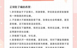 怀孕初期肚子疼怎么回事_正常还是异常