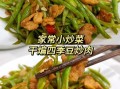 青椒四季豆炒肉怎么做_四季豆炒肉要不要焯水