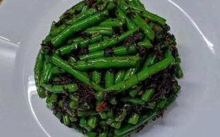 橄榄菜炒豆角怎么做_豆角要不要焯水