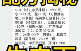 四川牛肉面汤料配方怎么做_正宗川味牛肉面汤料秘方