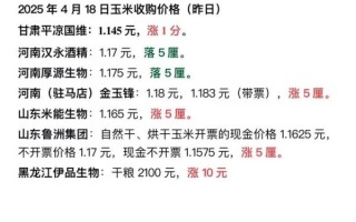 玉米价格今日多少钱一斤_玉米价格还会涨吗