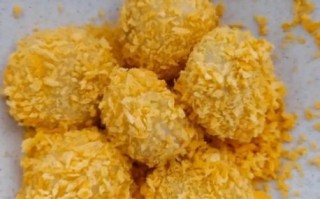 速冻汤圆没有面包糠怎么炸_不裹面包糠也能酥脆
