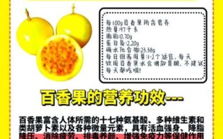 百香果的功效与作用_百香果的禁忌人群