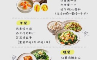 清淡菜单有哪些_如何搭配一日三餐